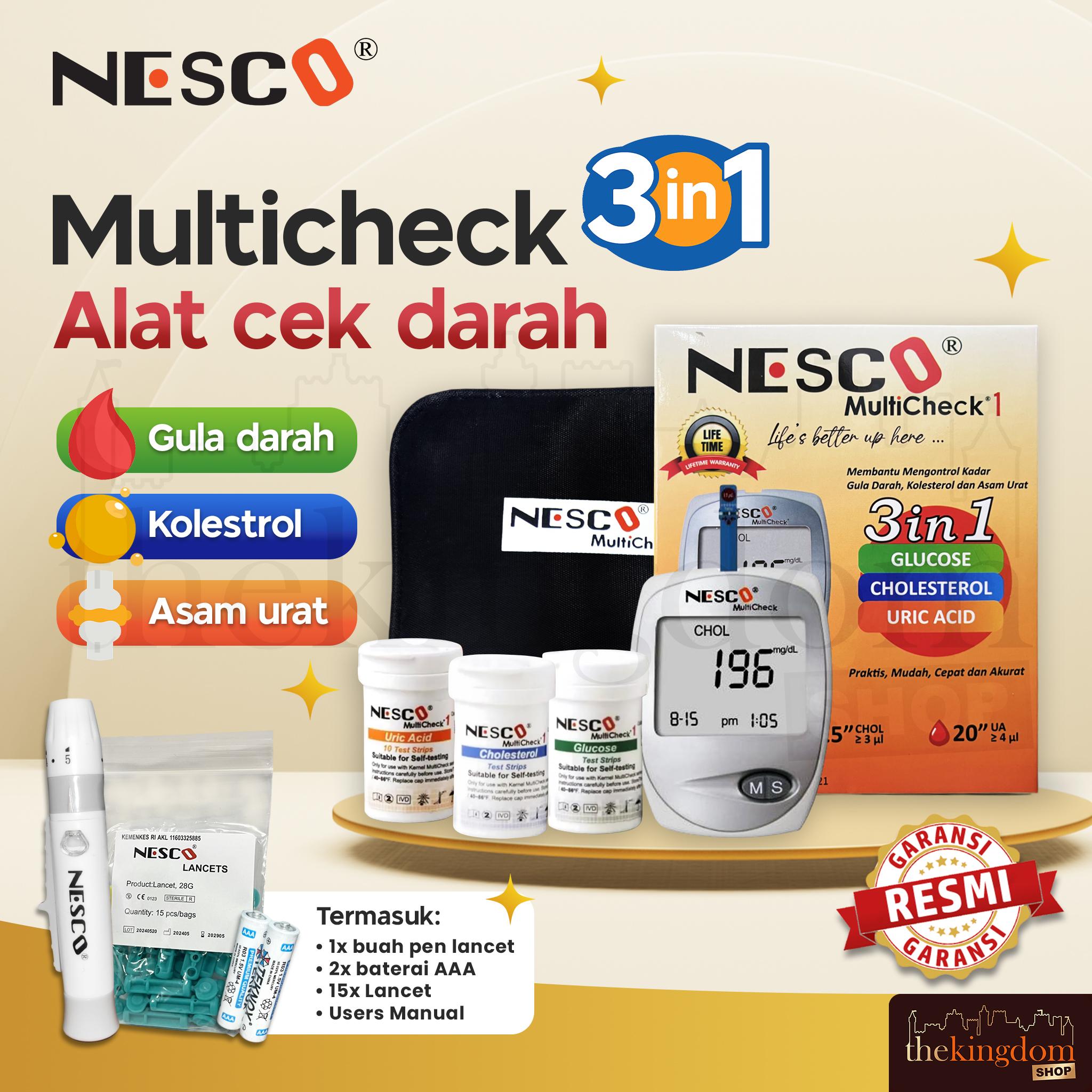 Jual Nesco Multicheck 3in1 Multi Function Monitoring System di Toko The Kingdom Shop