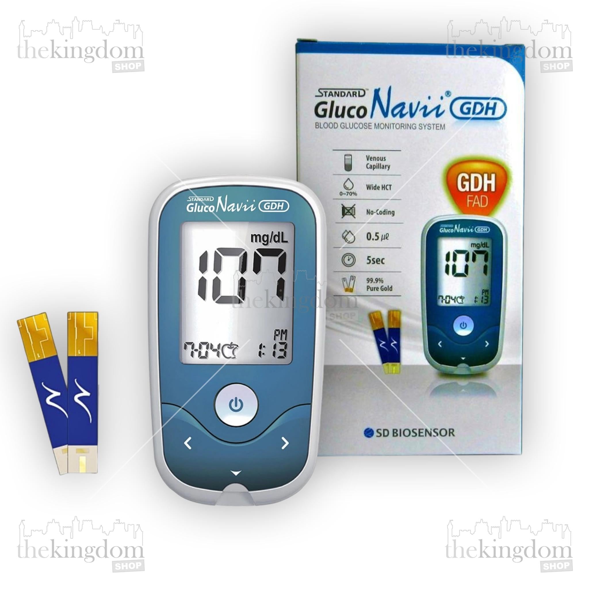 Jual Standard GlucoNavii GDH Blood Glucose Monitoring System SD ...