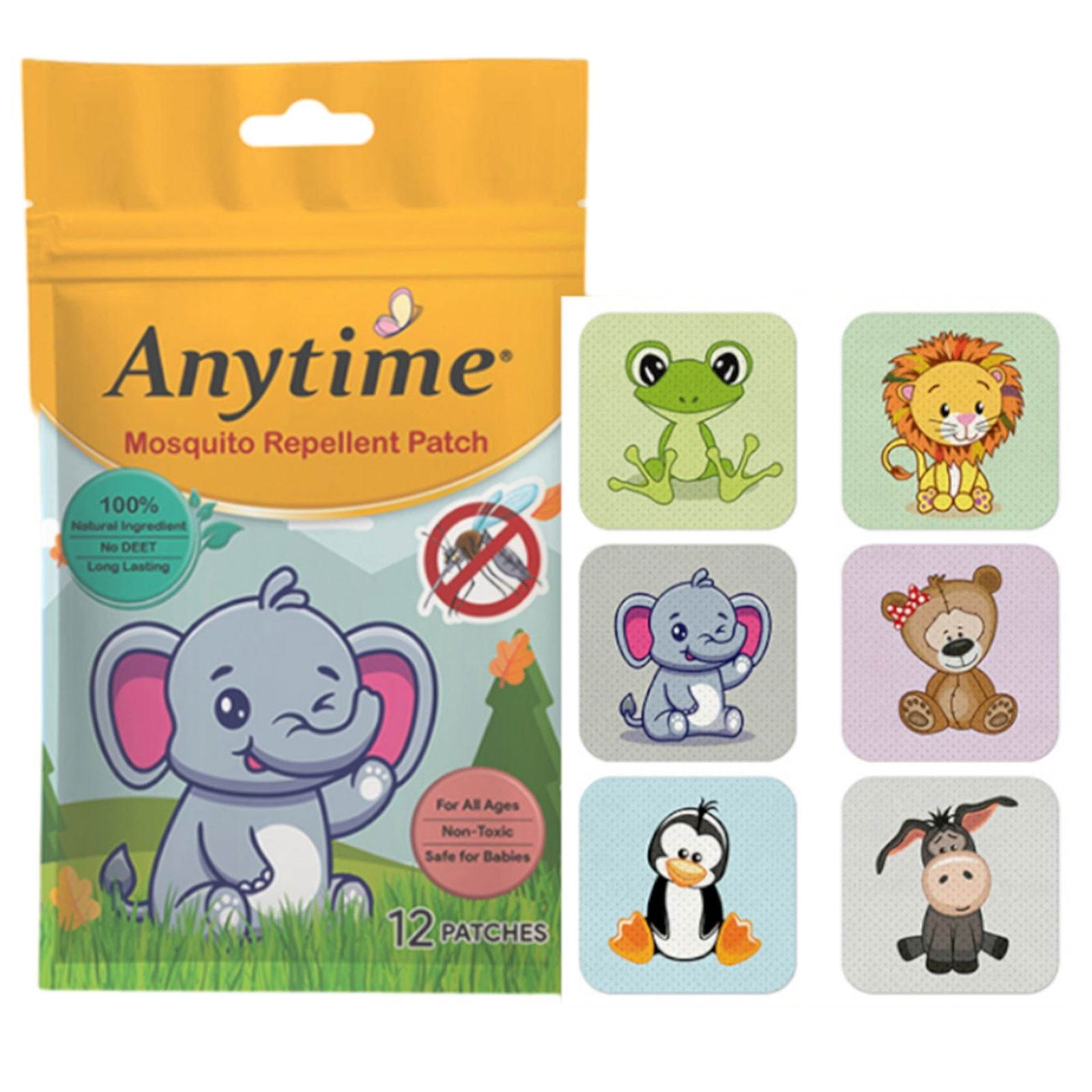 Jual Anytime Mosquito Repellent Patch /12 di Toko The Kingdom Shop