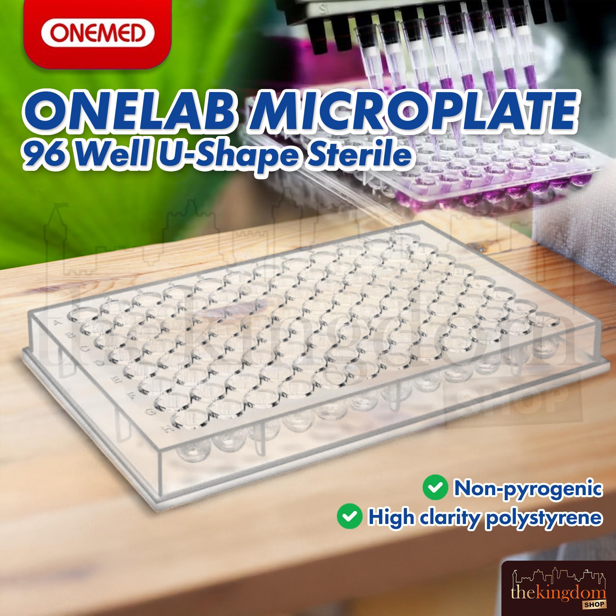 Jual Onemed Onelab Microplate 96 Well U-Shape Sterile di Toko The ...