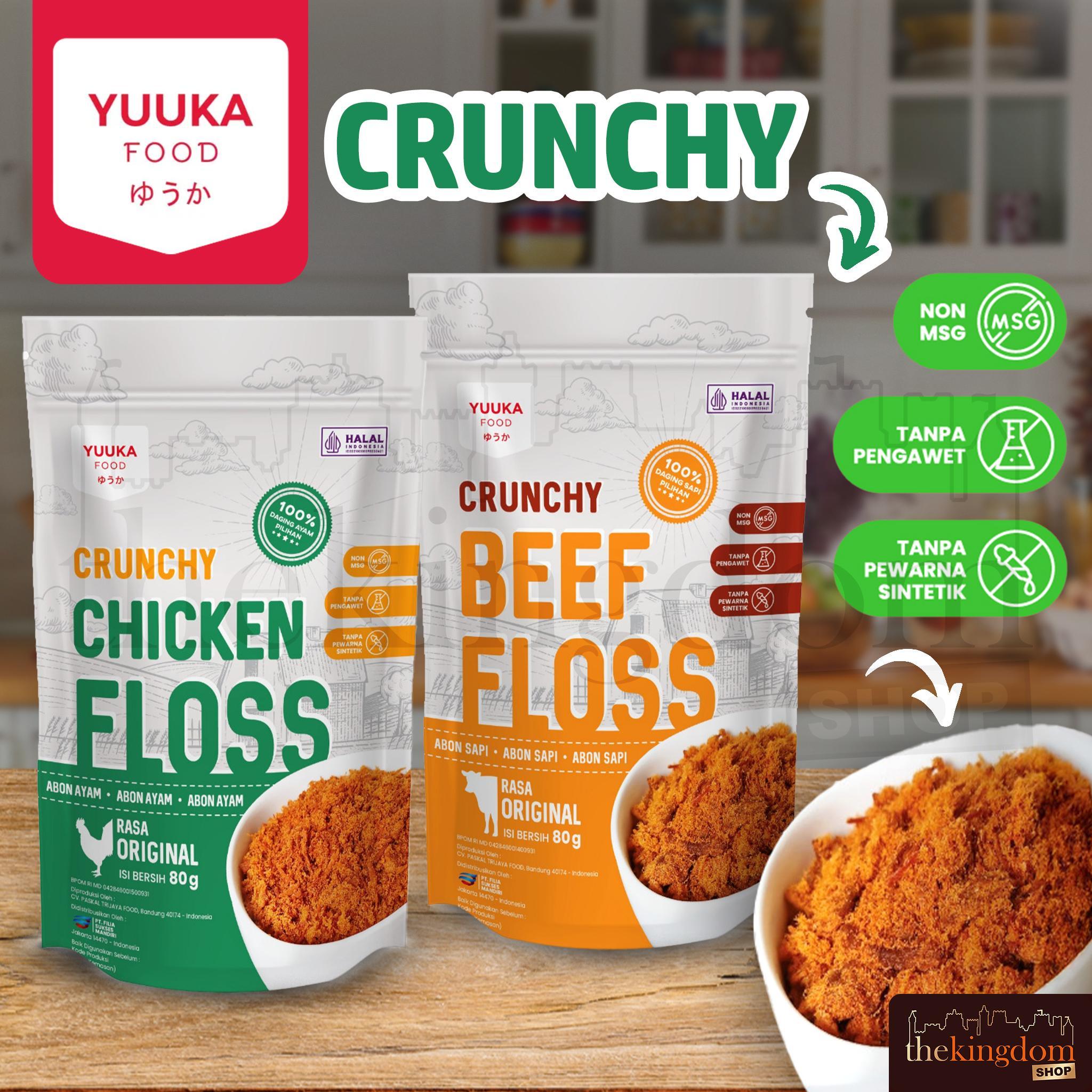 Jual Yuuka Food Crunchy Chicken and Beef Floss 80g Original di Toko The ...