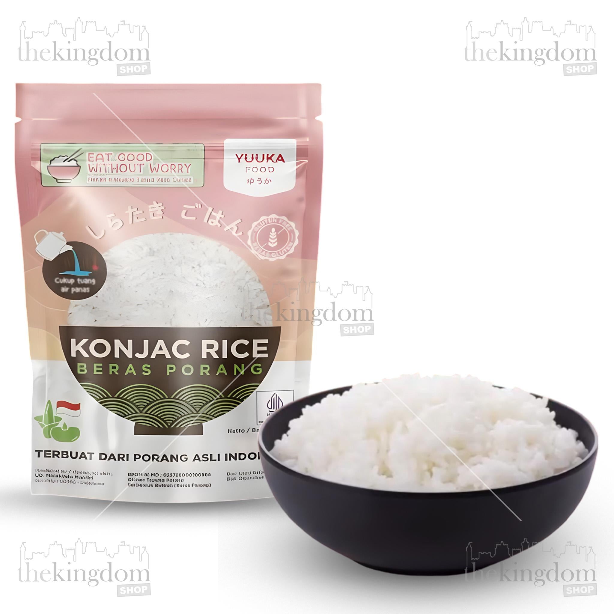 Jual Yuuka Food Konjac Rice 500g di Toko The Kingdom Shop